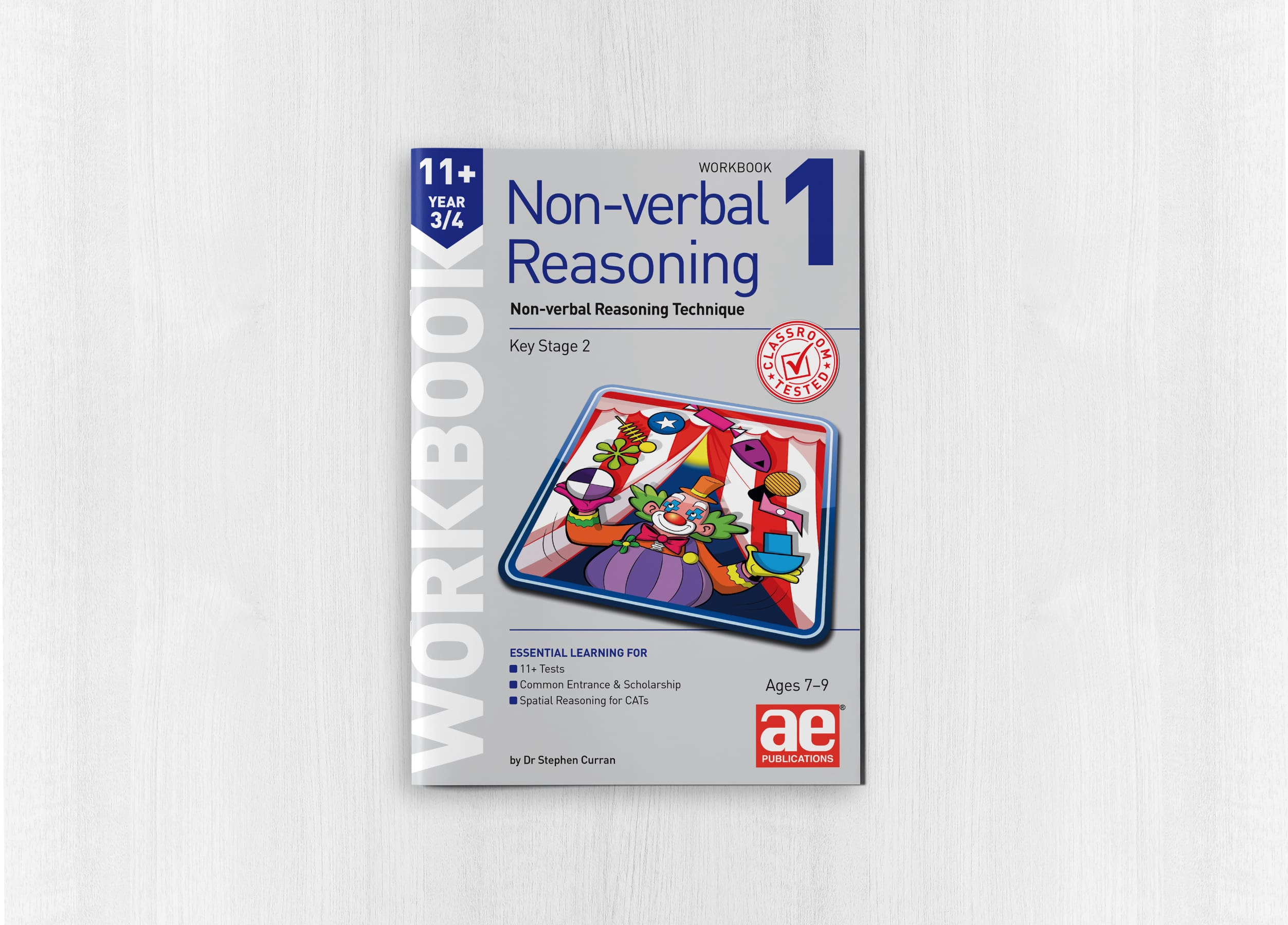 11+ Non-verbal Reasoning Year 3/4 Workbook 1 | AE Publications