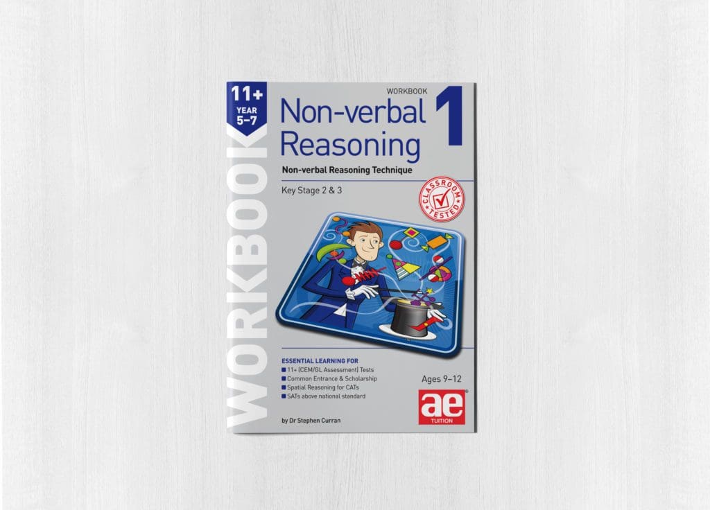 11+ Non-verbal Reasoning Year 5-7 Workbook 1 | AE Publications