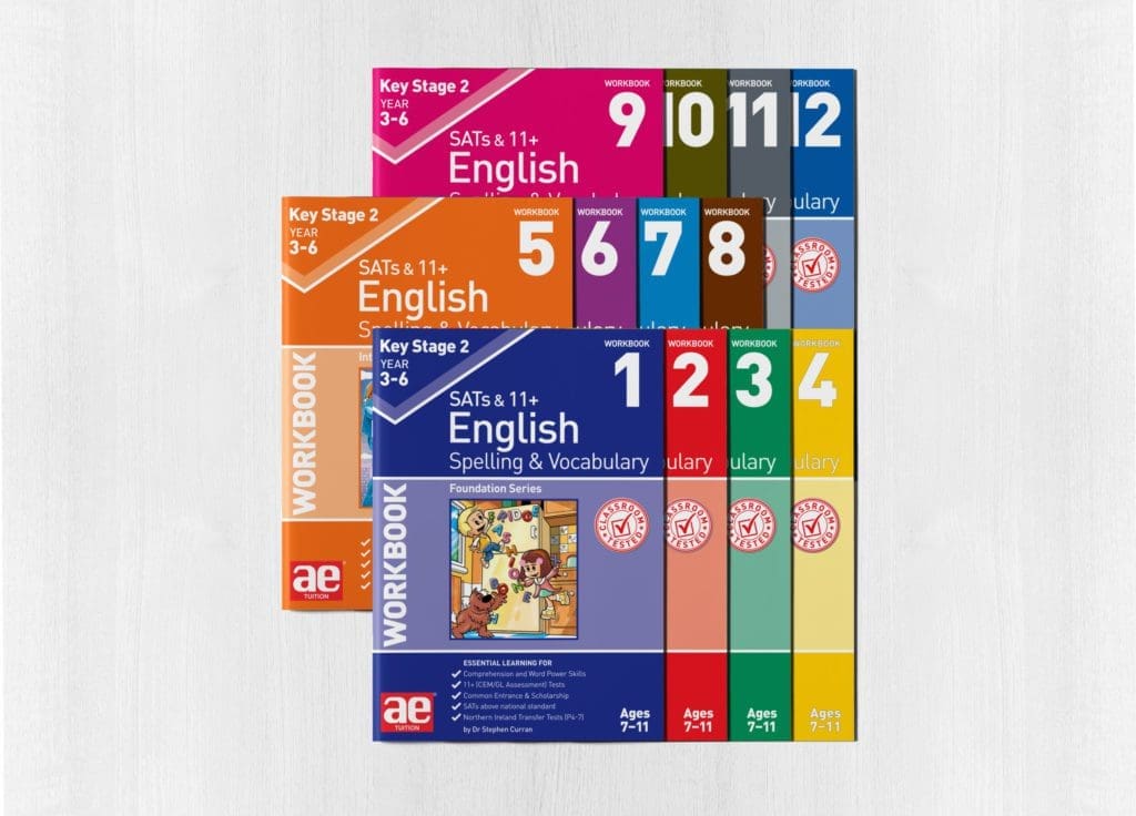 Spelling & Vocabulary Full Bundle | AE Publications