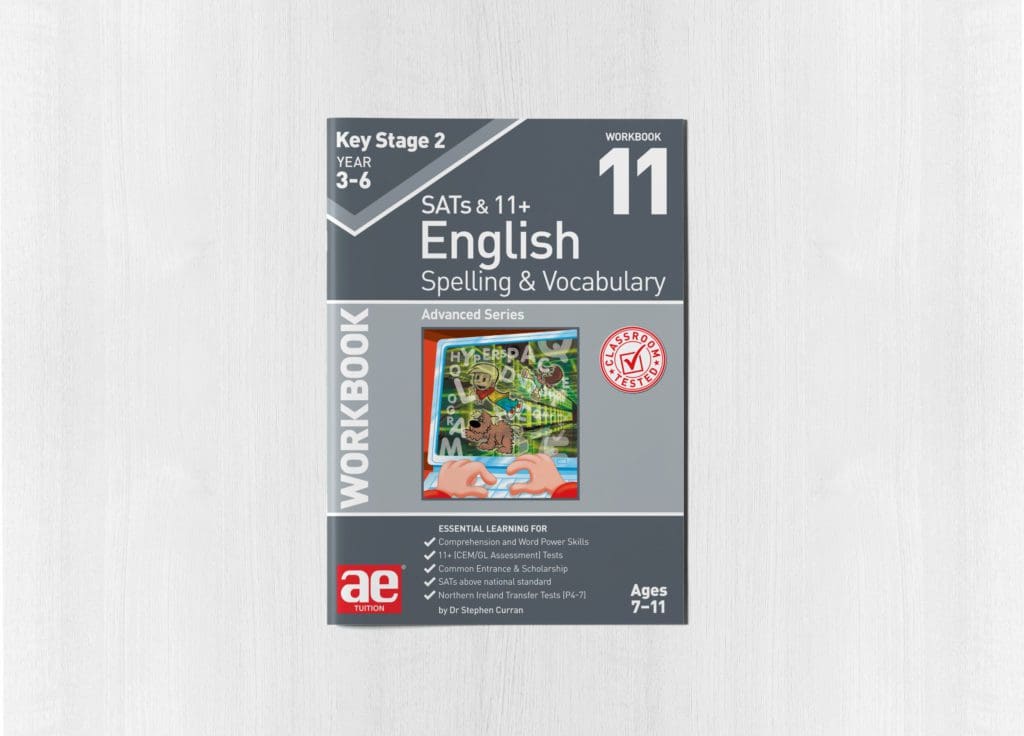 Spelling & Vocabulary Workbook 11 | AE Publications