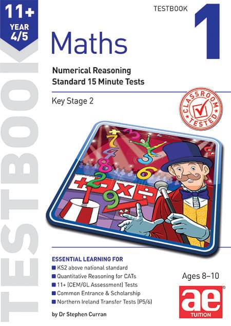KS2 Maths Year 4/5 Testbook 1 | AE Publications