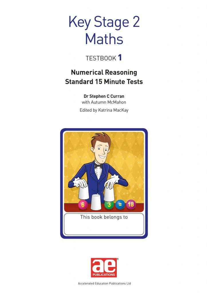 KS2 Maths Year 5/6 Testbook 1 | AE Publications