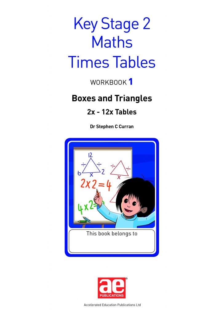 KS2 Times Tables Workbook 1 | AE Publications