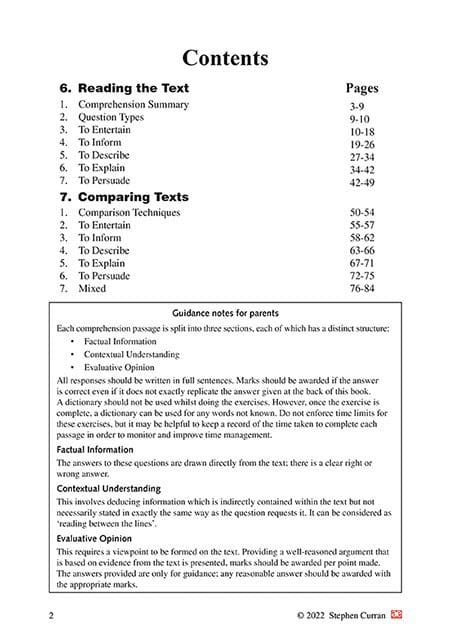 English Comprehension Year 5/6 Workbook 2 | AE Publications