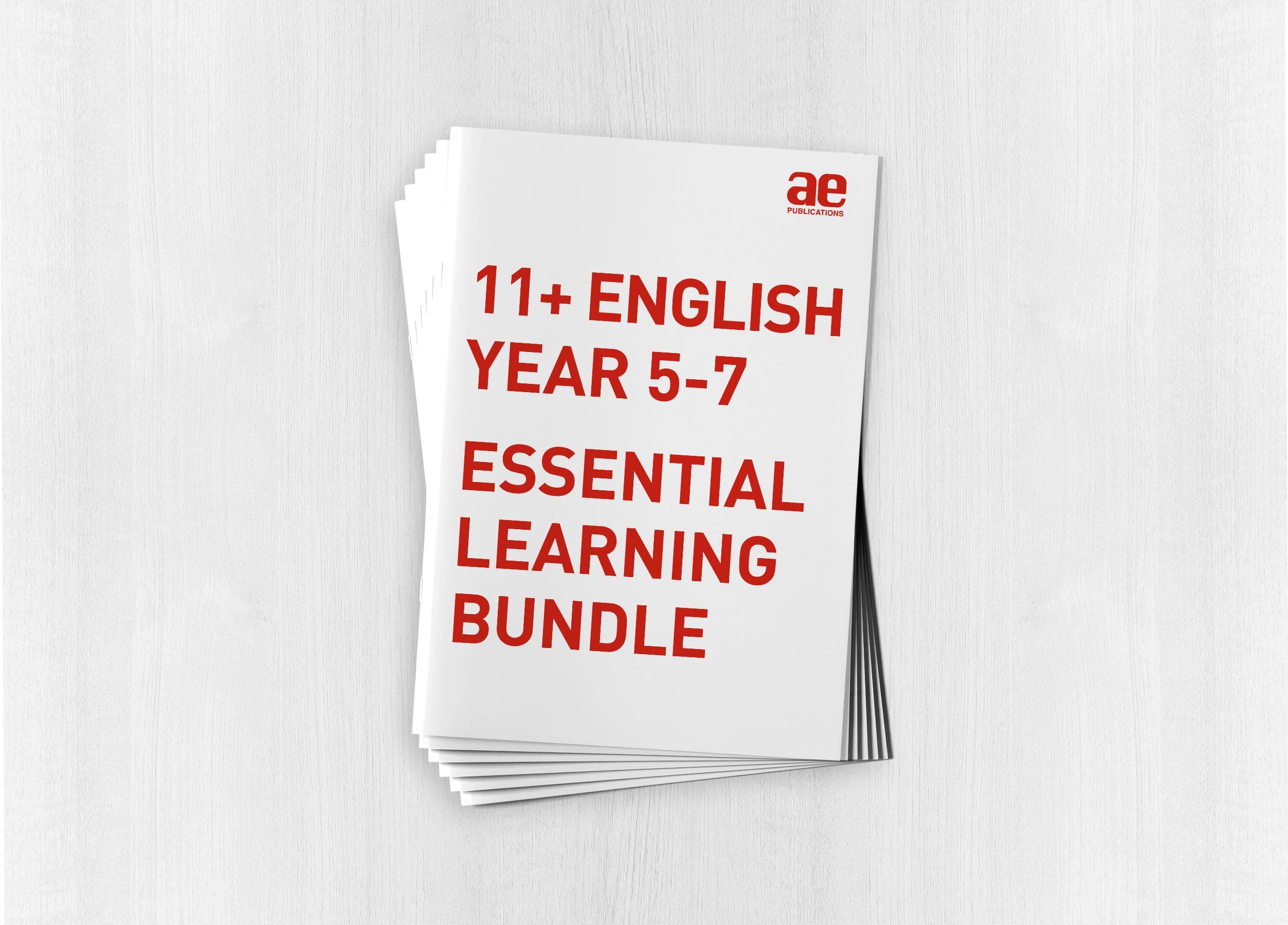 11+ English Year 5-7 Essential Learning Bundle | AE Publications
