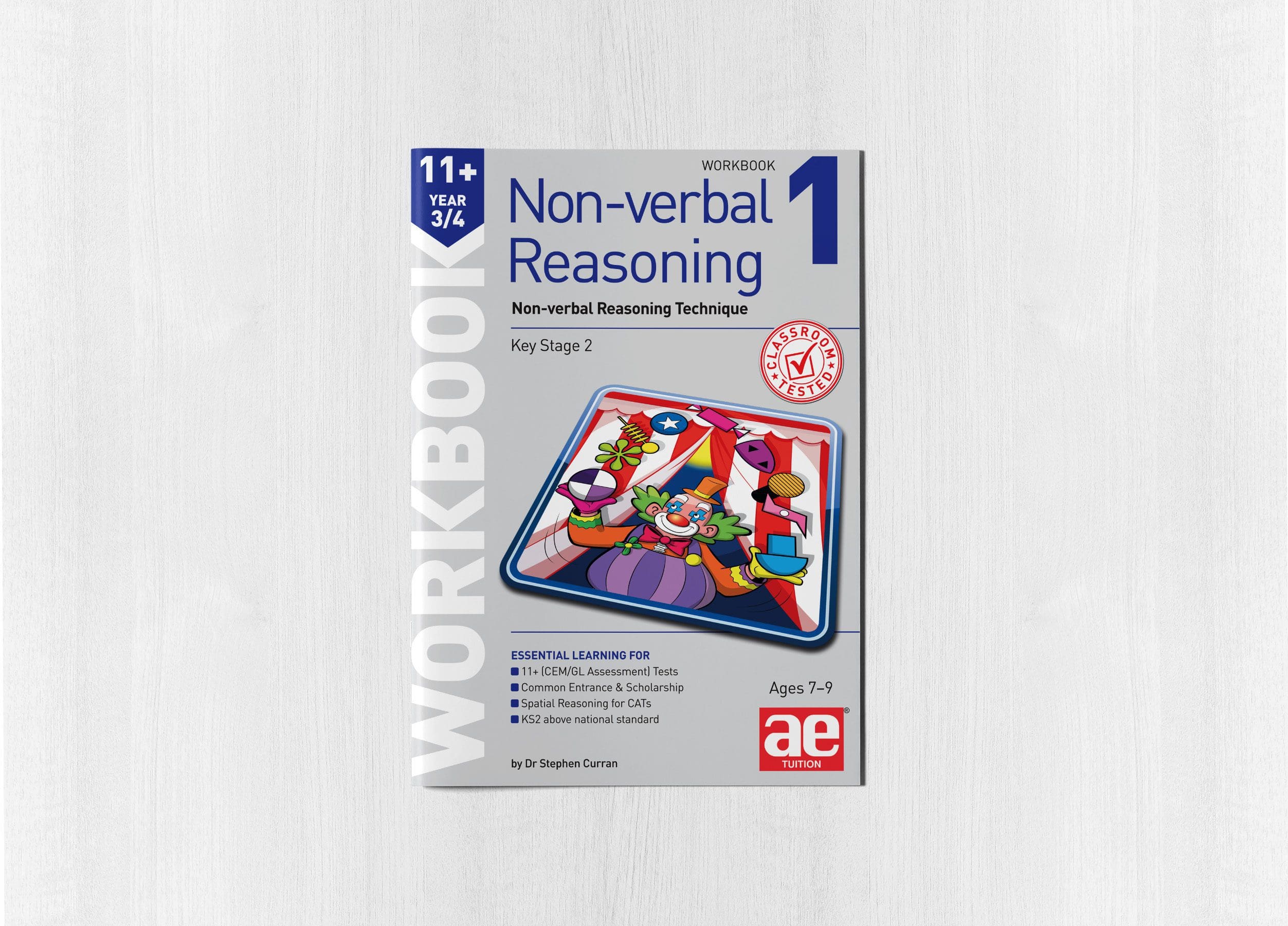11+ Non-verbal Reasoning Year 3/4 Workbook 1 | AE Publications