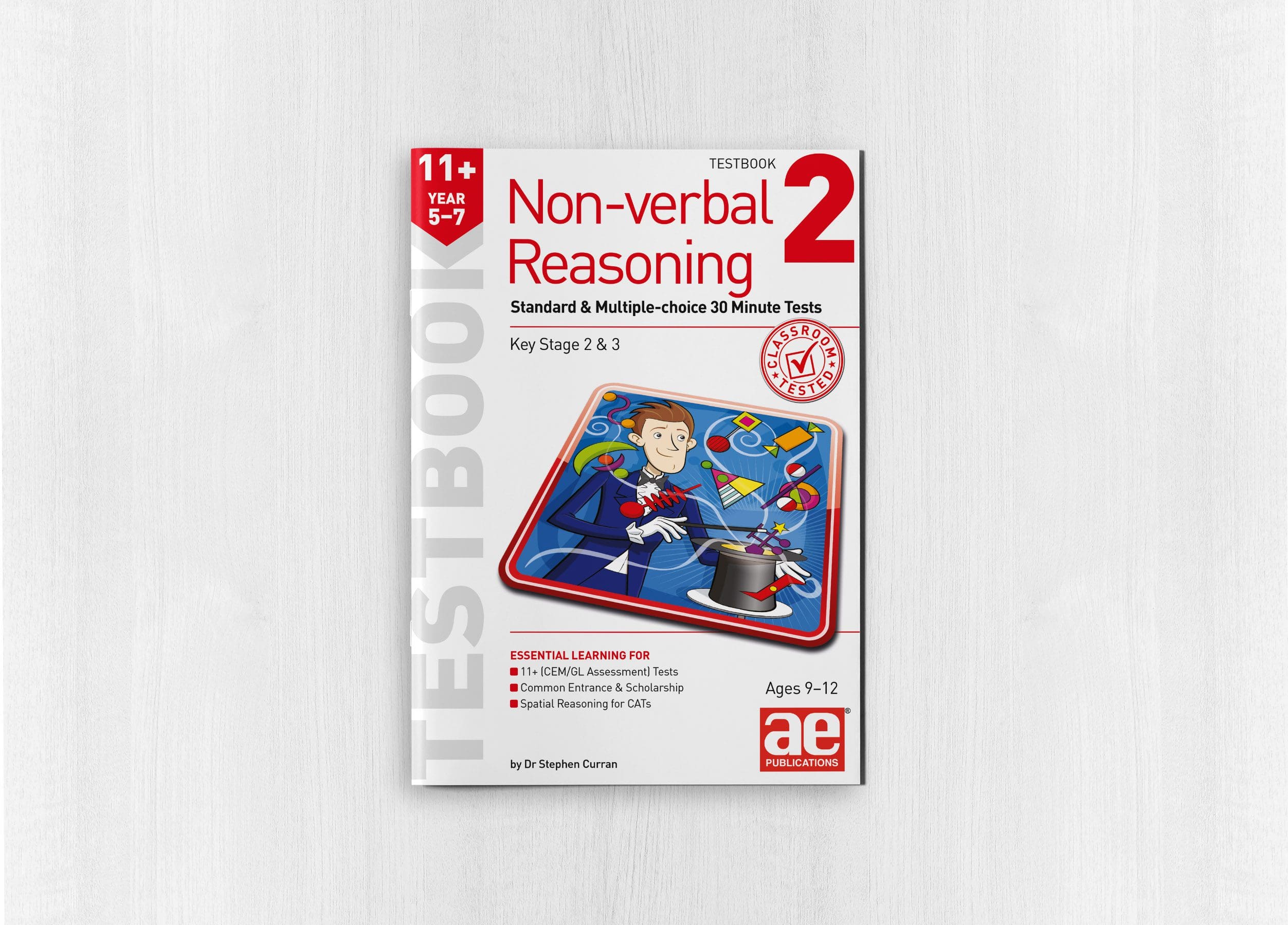11+ Non-verbal Reasoning Year 5-7 Testbook 2 | AE Publications