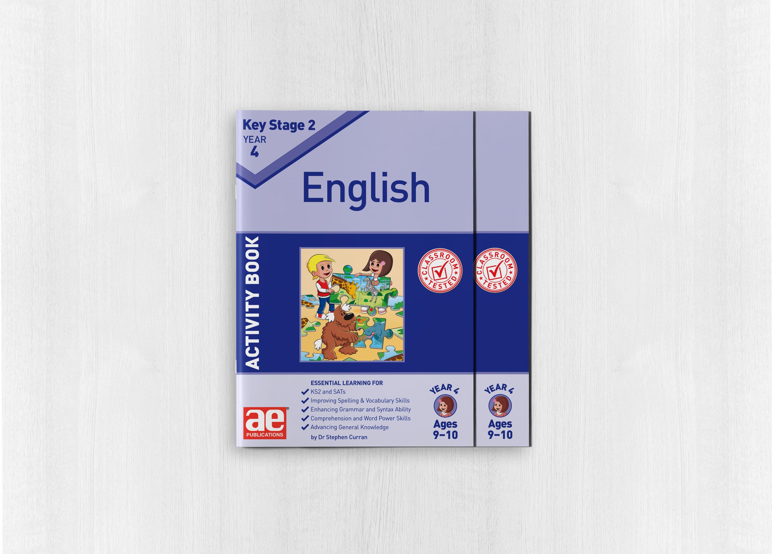 KS2 English and Maths Year 4 Activity Book Bundle | AE Publications